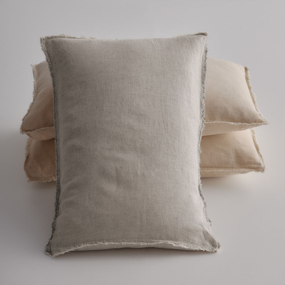 Flocca Linen Pillowcases - kali